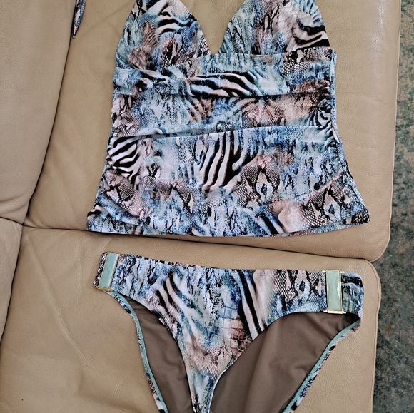 lermanney | Swim | Bathing Suit Snakeskin Design | Poshmark